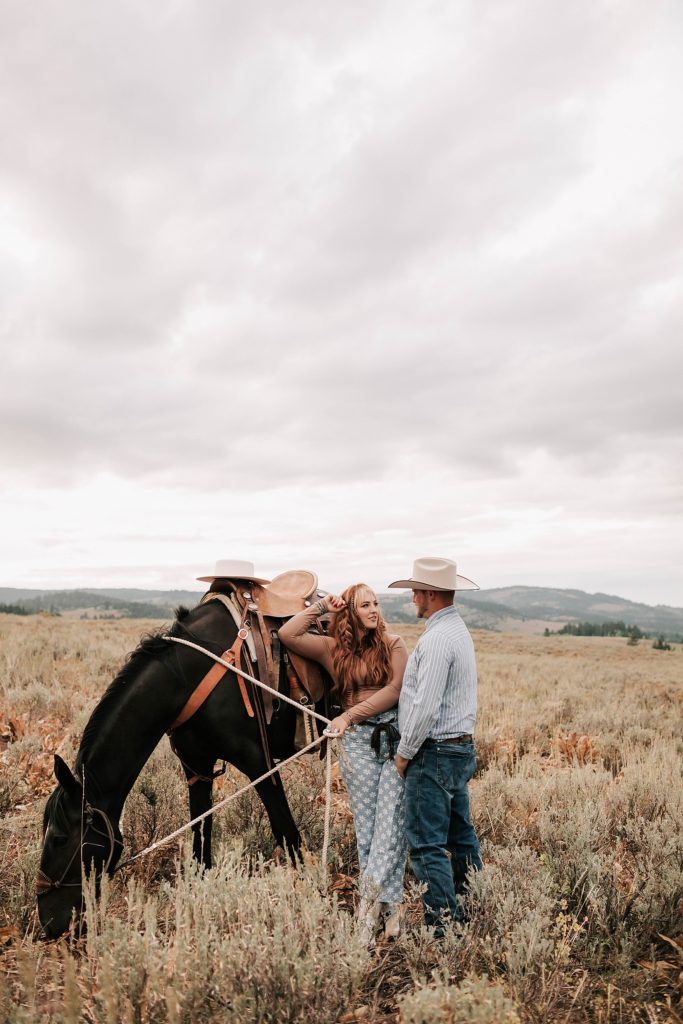 Gorgeous Western Engagement Photos Taken In Wyoming